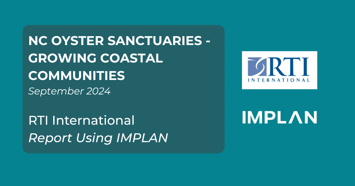 Economic Impact Analysis Reports Using IMPLAN